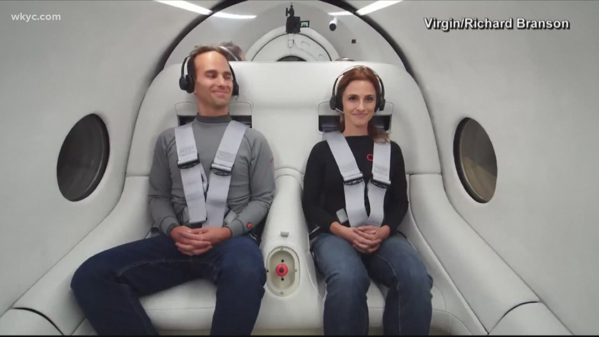 Virgin tests hyperloop with people inside for 1st time | wkyc.com