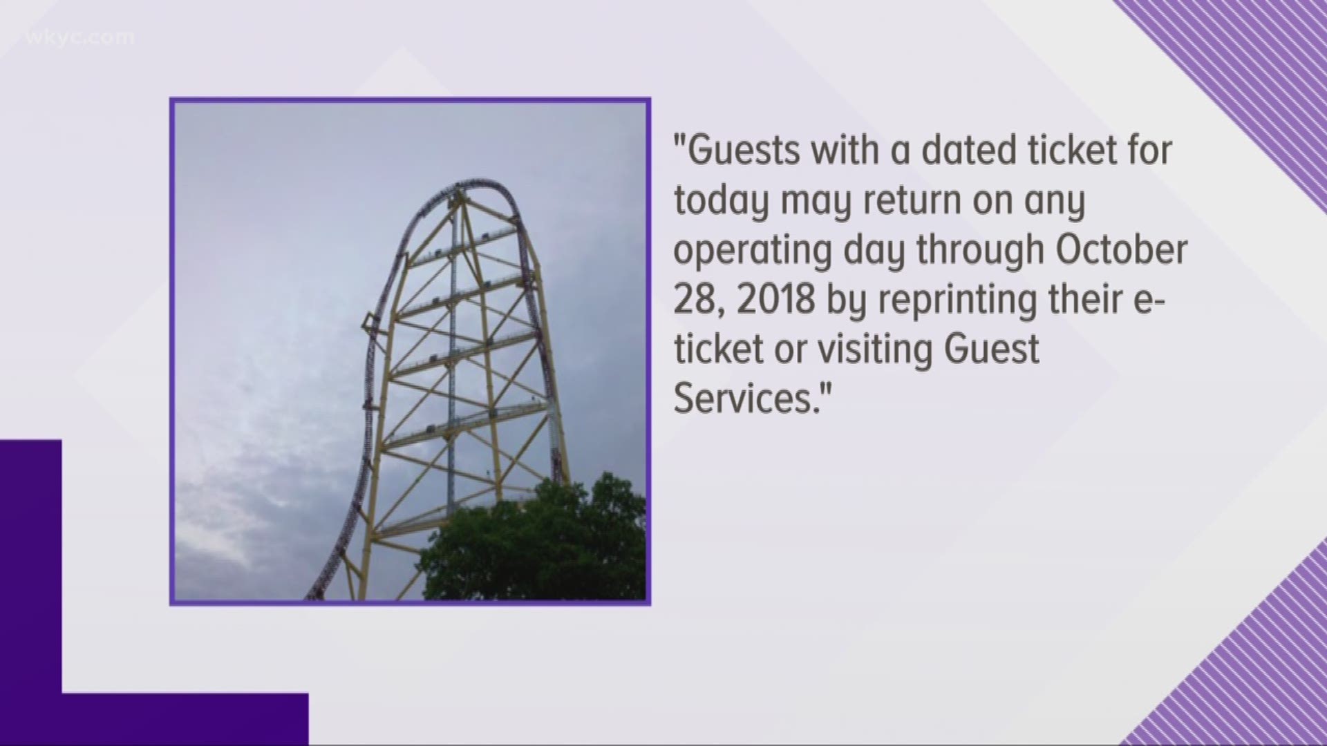 Cedar Point closes early Sunday due to 'unprecedented rainfall' | wkyc.com