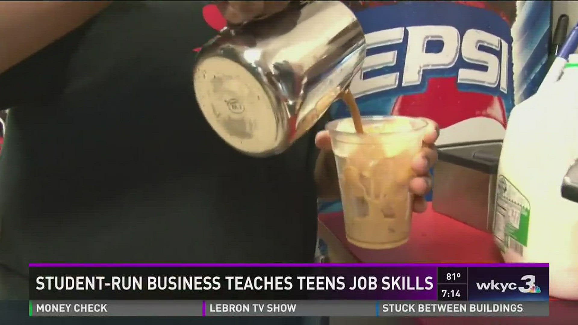 Student-run cafe teaches teens business skills | wkyc.com