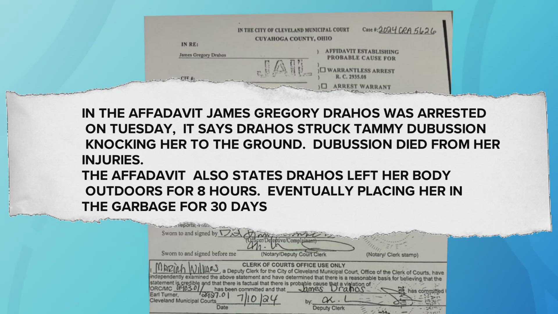 Cleveland police arrest suspect they believe murdered missing woman ...