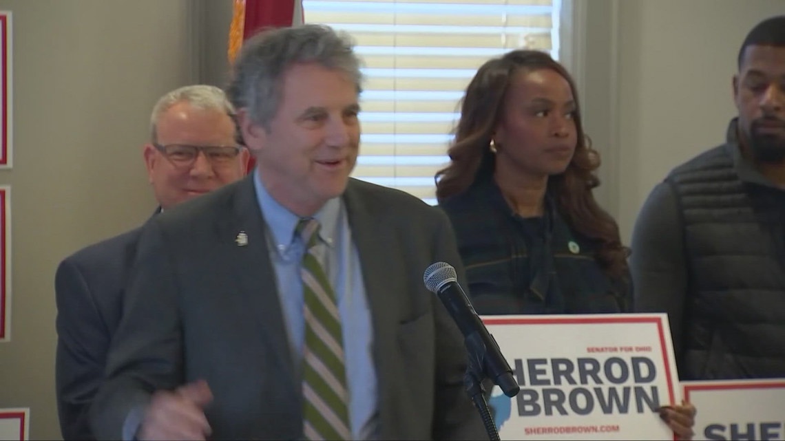 Former US Senator Sherrod Brown, wife Connie Schultz leave Cleveland ...