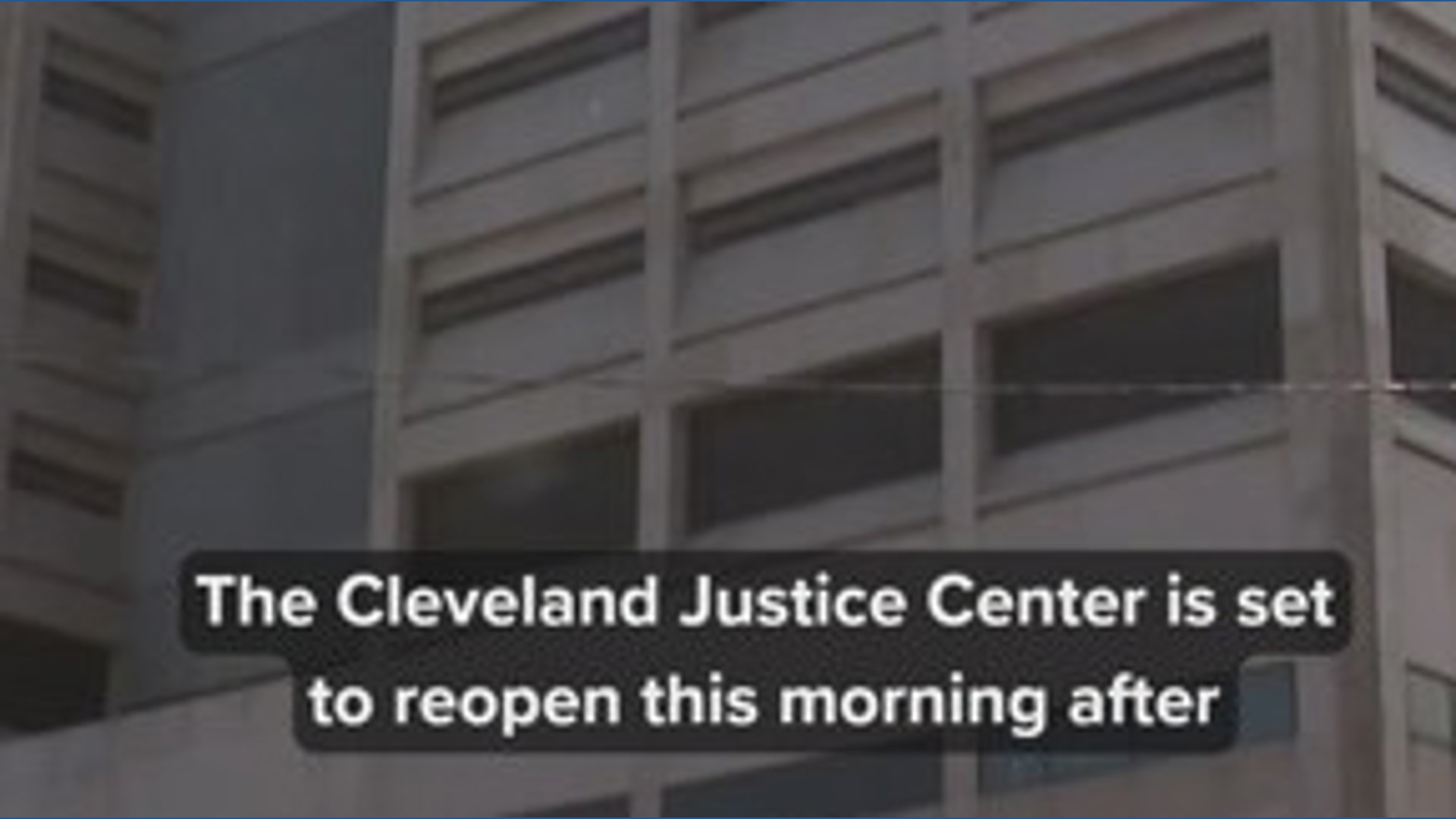 Cleveland Justice Center complex reopening Tuesday after ruptured water ...