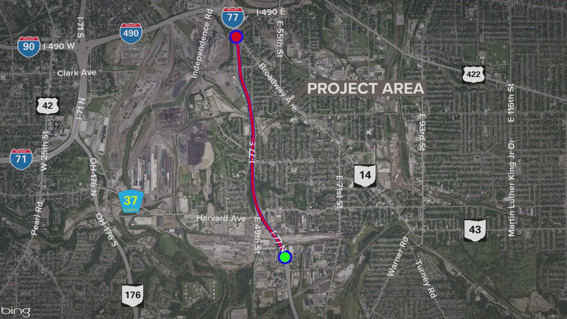 ODOT plans major I-77 pavement replacement project in Cleveland | wkyc.com