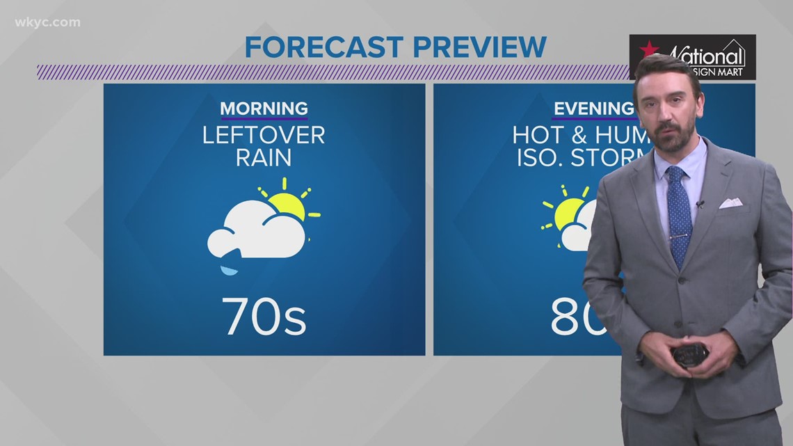 Cleveland Forecast: Scattered Storms, Hot & Steamy Weekend Ahead | wkyc.com