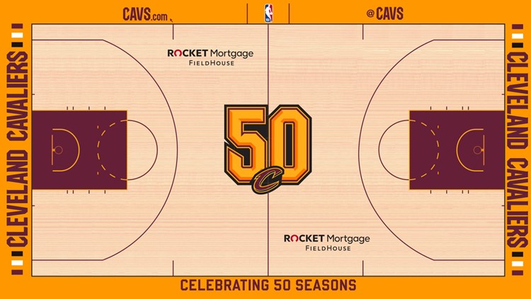 Cavs' 2019-20 court designs leak, including Gund Arena throwback | wkyc.com