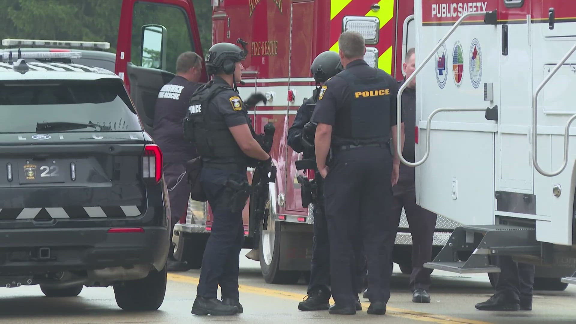 Standoff in Brunswick: Police negotiating with man barricading inside ...