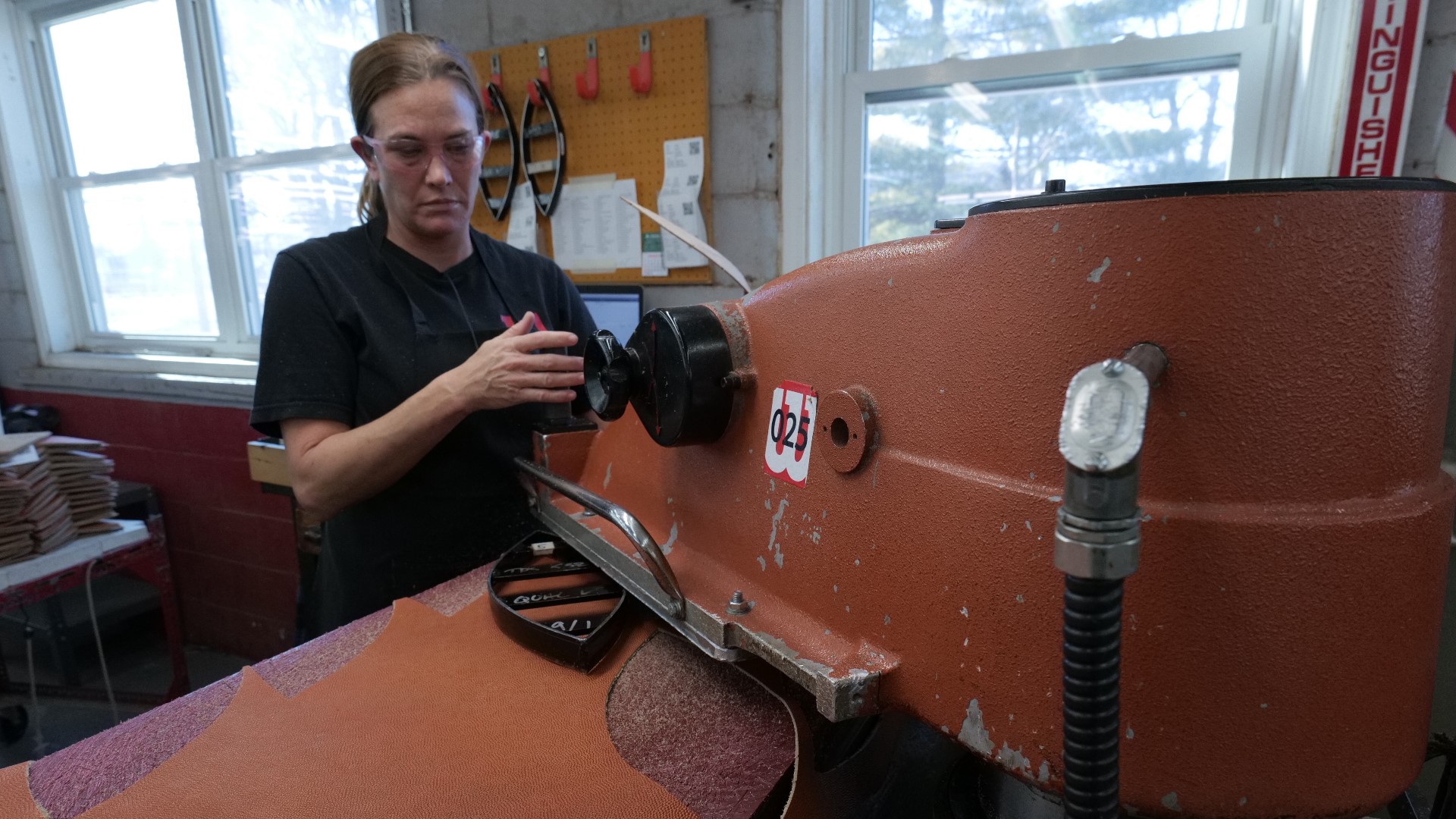 Super Bowl footballs are made at Wilson factory in Ada, Ohio | wkyc.com