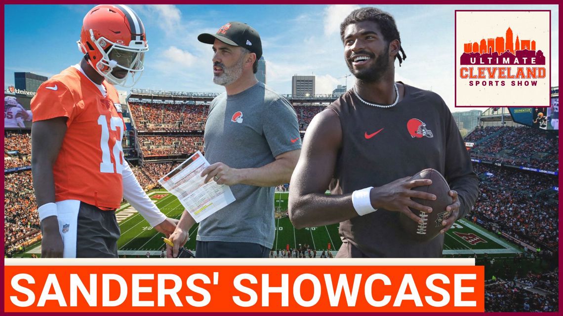 Shedeur Sanders FINALLY gets live reps against the Cleveland Browns #1 ...