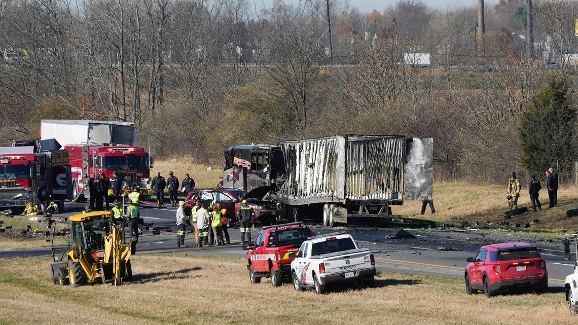 Ohio bus crash: Updates on deadly I-70 crash between bus and semi ...