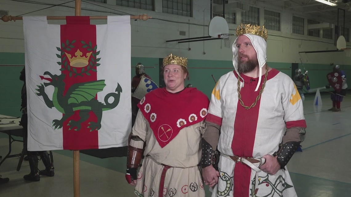 Knights of Northeast Ohio: Mike Polk Jr. meets history group | wkyc.com