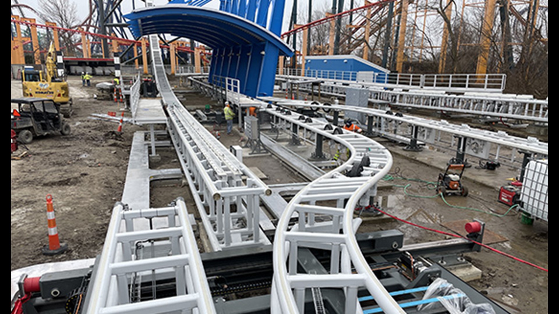 Cedar Point shares photos of Top Thrill 2 coaster construction | wkyc.com