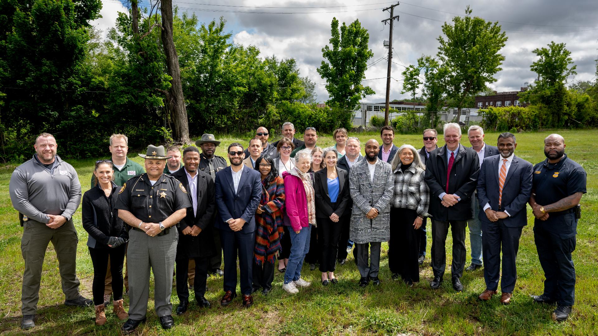 Officials celebrate cleanup of former dumping site in East Cleveland ...