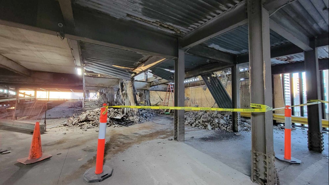Construction concerns at Cleveland's Hamilton parking garage | wkyc.com