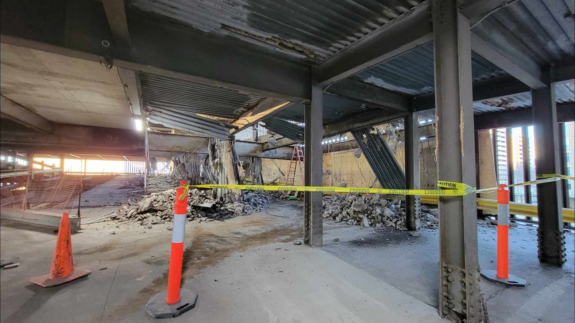 Construction concerns at Cleveland's Hamilton parking garage | wkyc.com