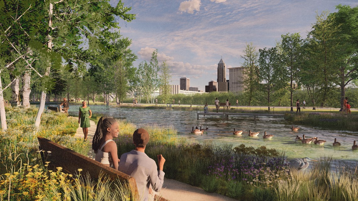 PHOTOS: New renderings of Irishtown Bend Park project released | wkyc.com
