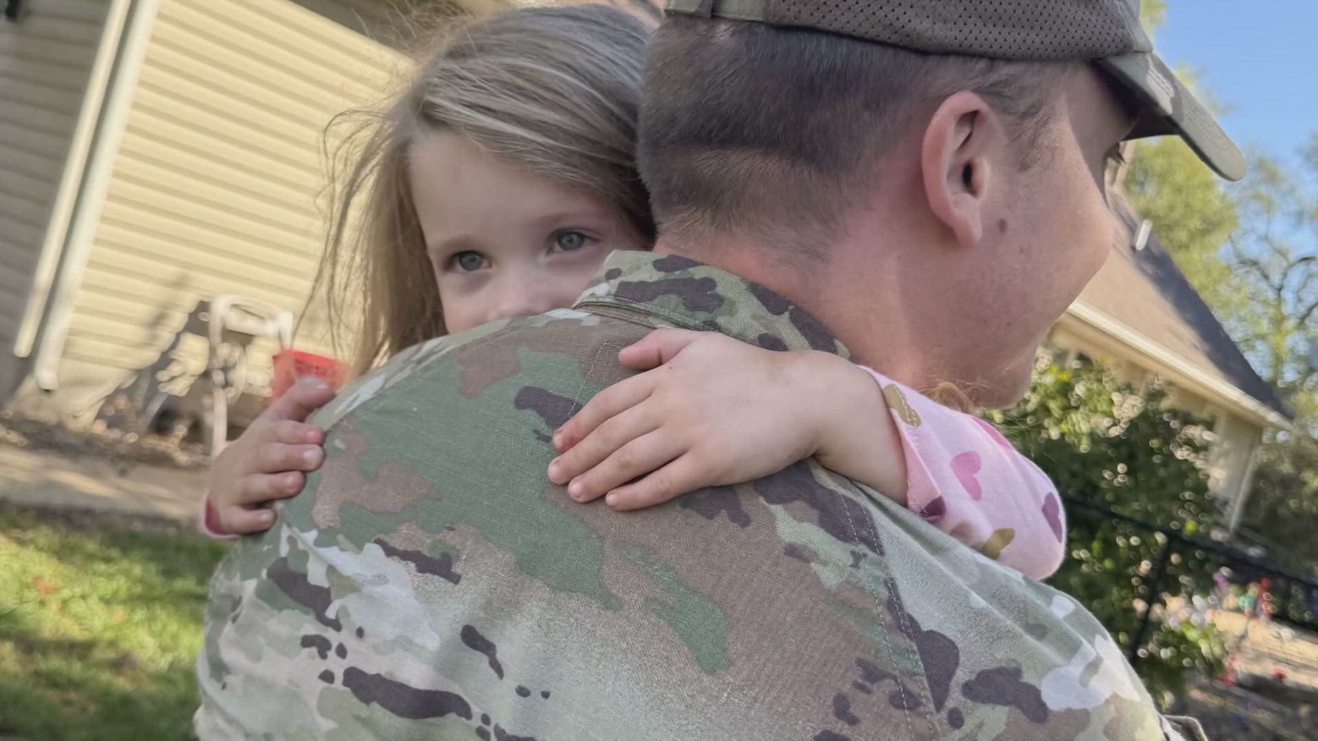 Air Force Staff Sergeant surprises daughter in Amherst classroom after ...
