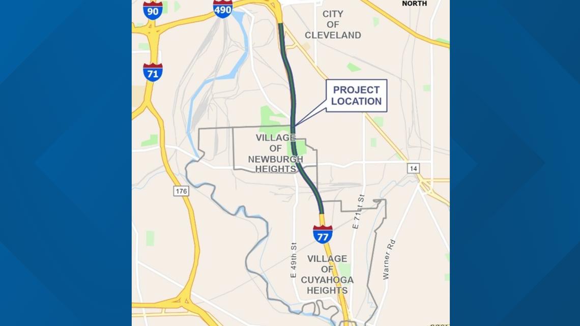ODOT plans major I-77 pavement replacement project in Cleveland | wkyc.com