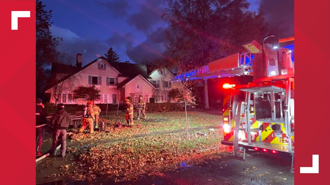 Overnight house fire in Cleveland Heights brings response from multiple ...