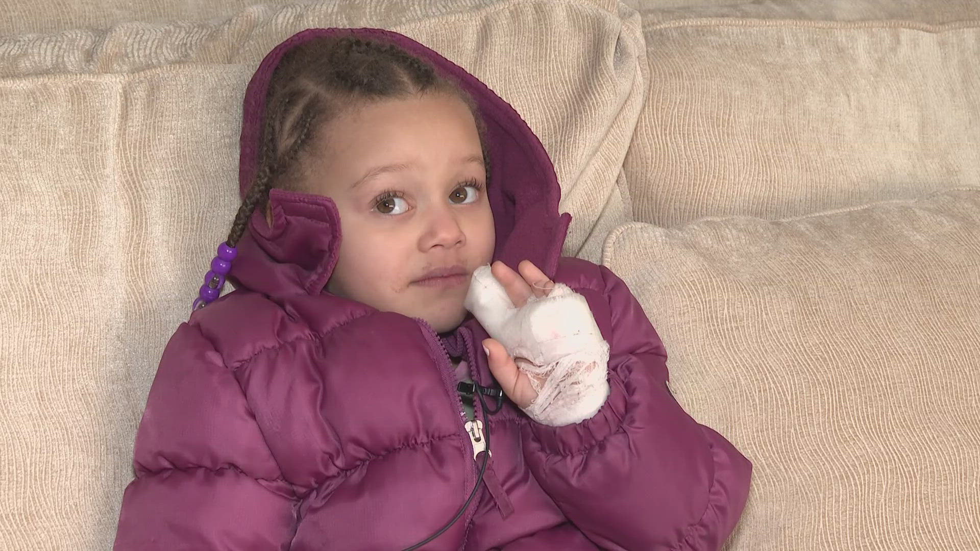 5-year-old Akron girl injured by razor blade inside Valentine's Day ...