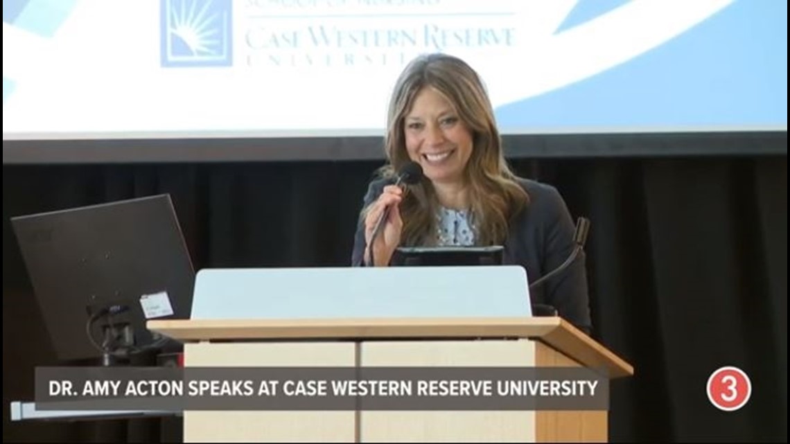 Amy Acton serves as keynote speaker at CWRU event in Cleveland | wkyc.com
