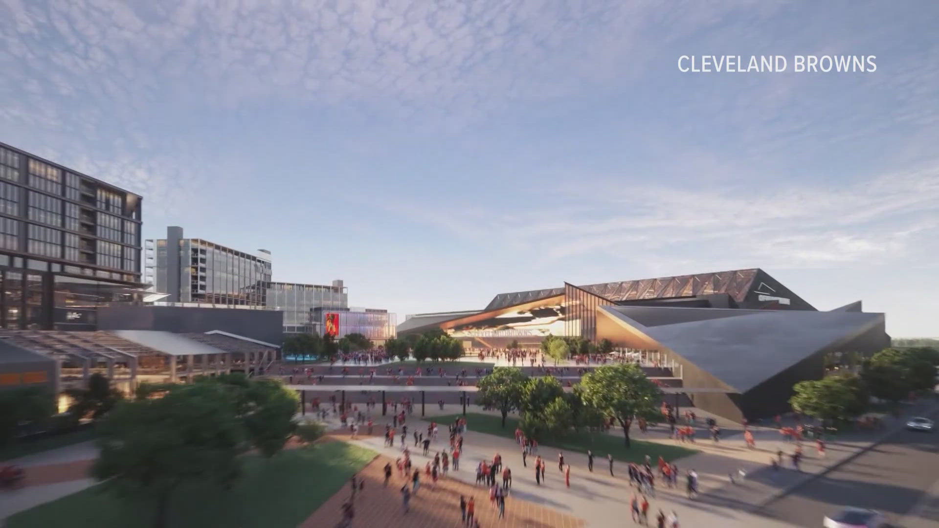 ODOT approves construction permit for Cleveland Browns stadium in Brook ...