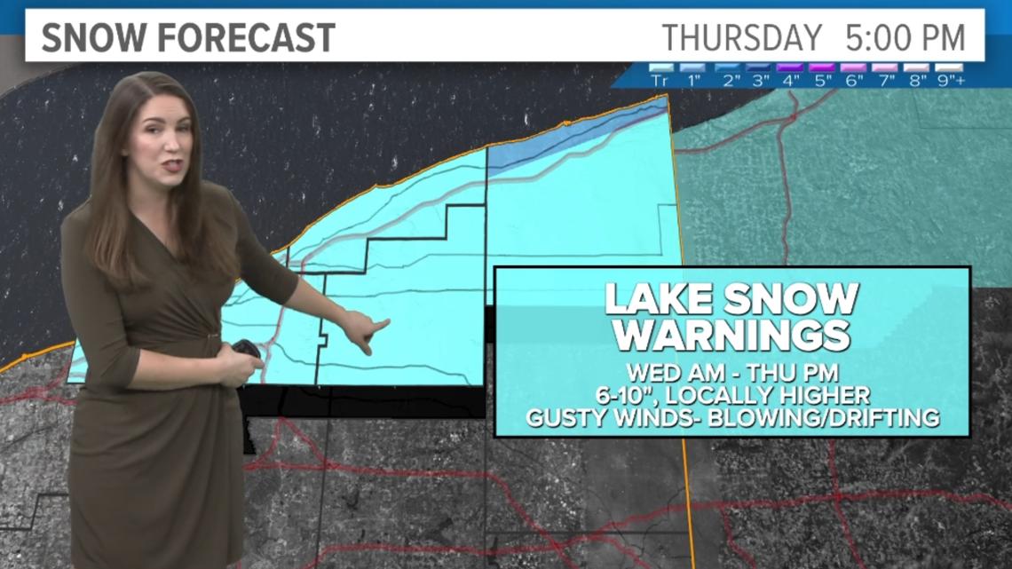 Lake Effect Snow Warning for parts of Northeast Ohio | wkyc.com