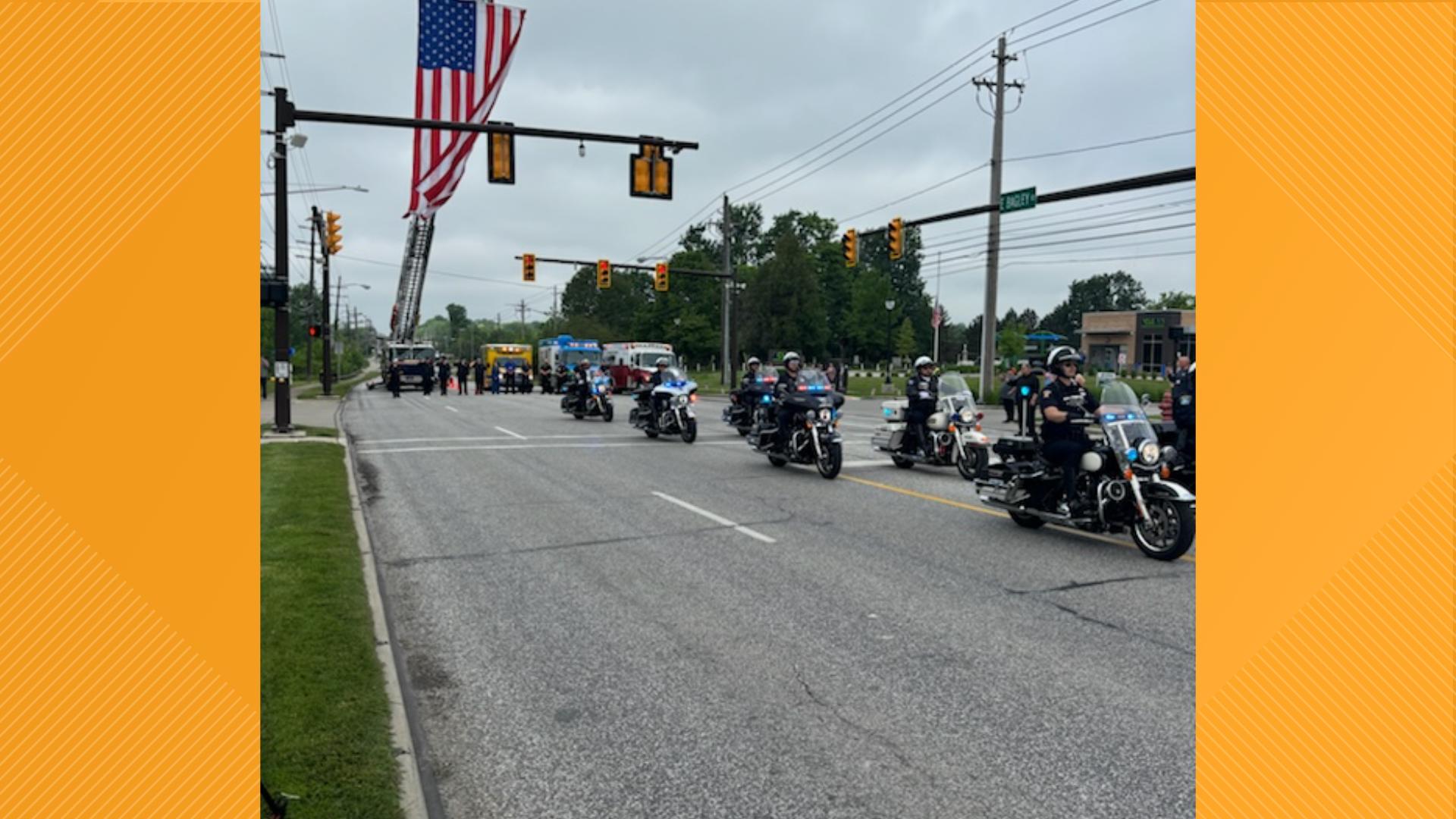 Live coverage of funeral for Euclid police officer Jacob Derbin | wkyc.com