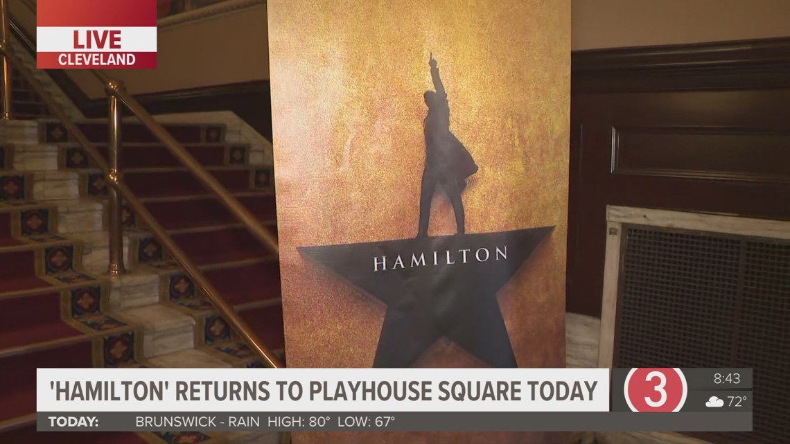 Hamilton is back as show returns to Playhouse Square in Cleveland ...