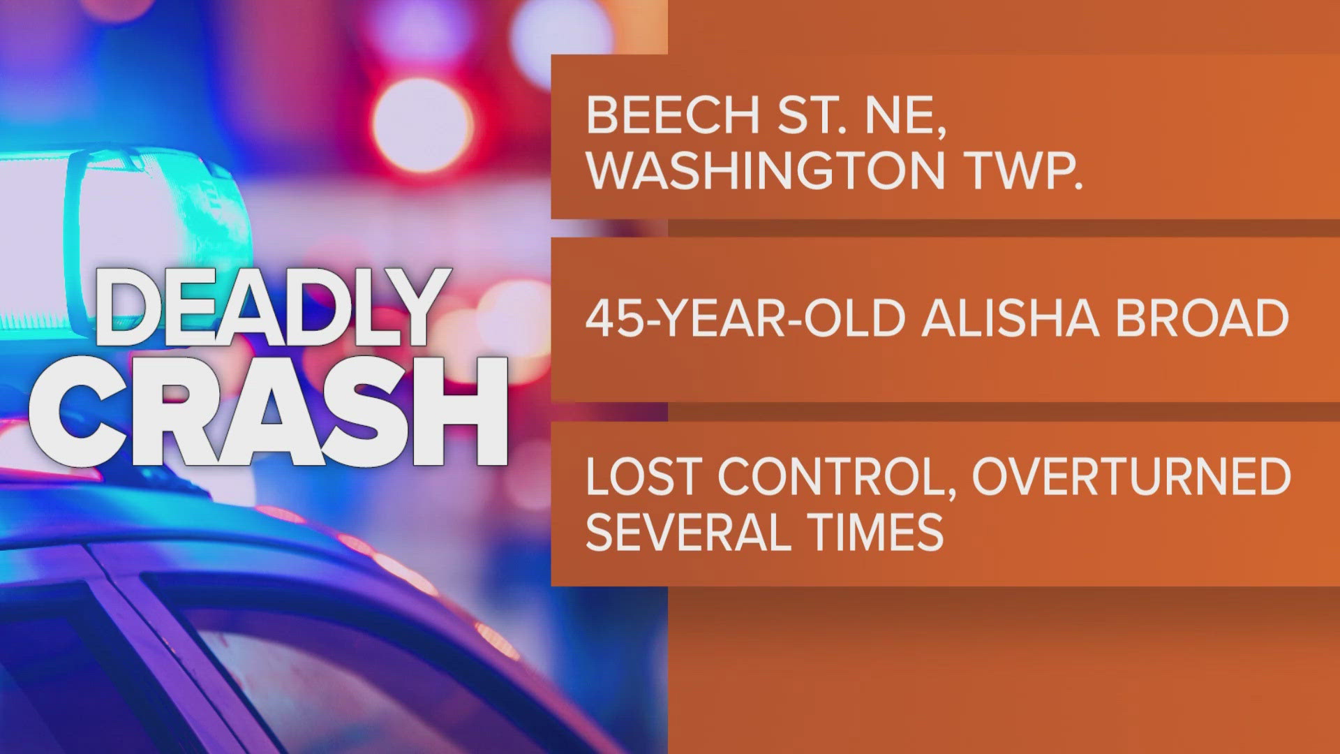 OSHP: Alliance woman dies after SUV overturns in Stark County crash ...