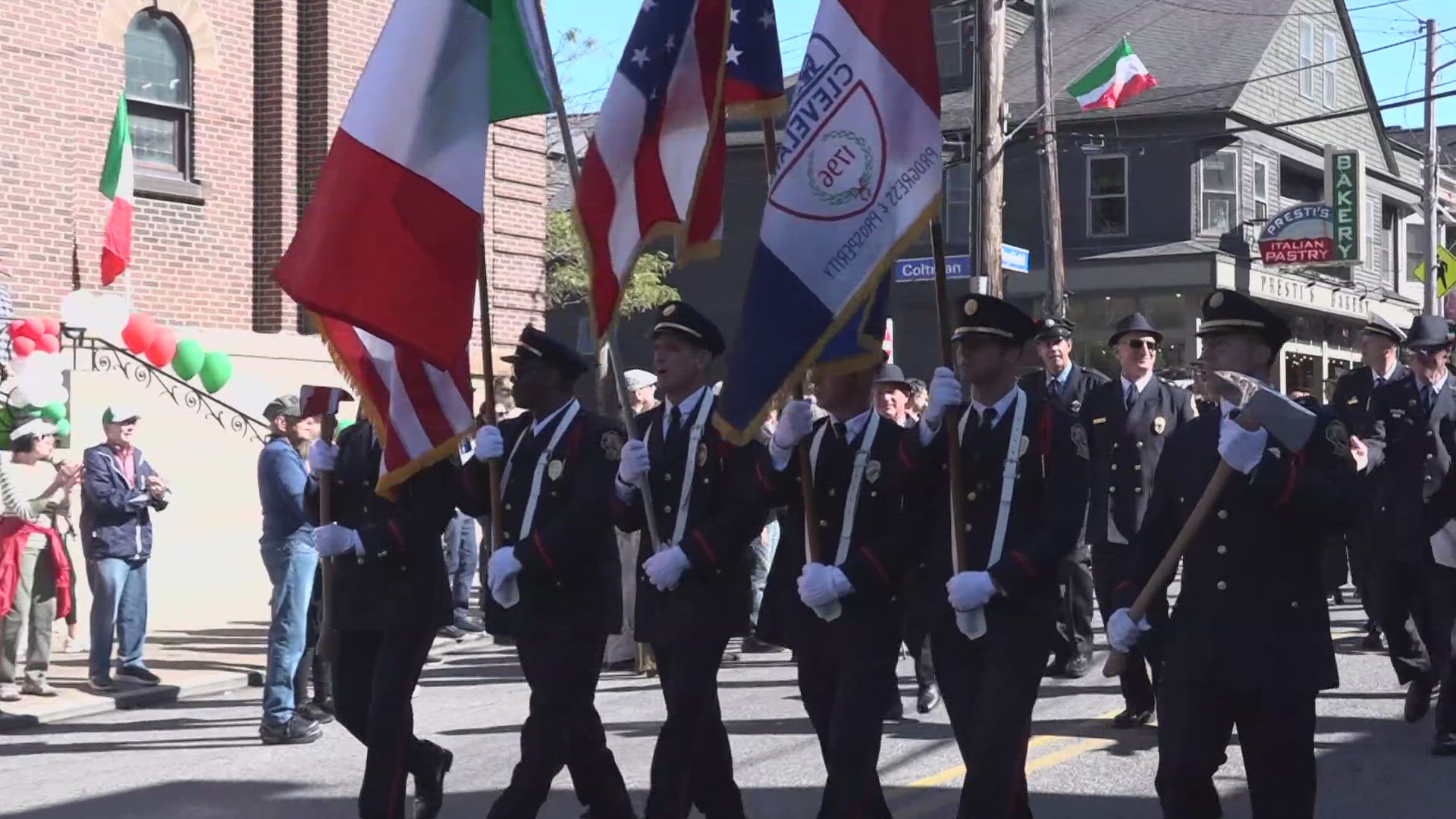Columbus Day Parade takes place in Cleveland's Little Italy | wkyc.com