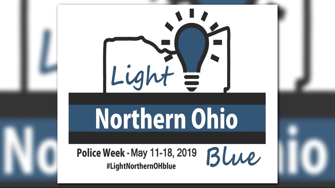 Light Northern Ohio Blue to show support for law enforcement during ...
