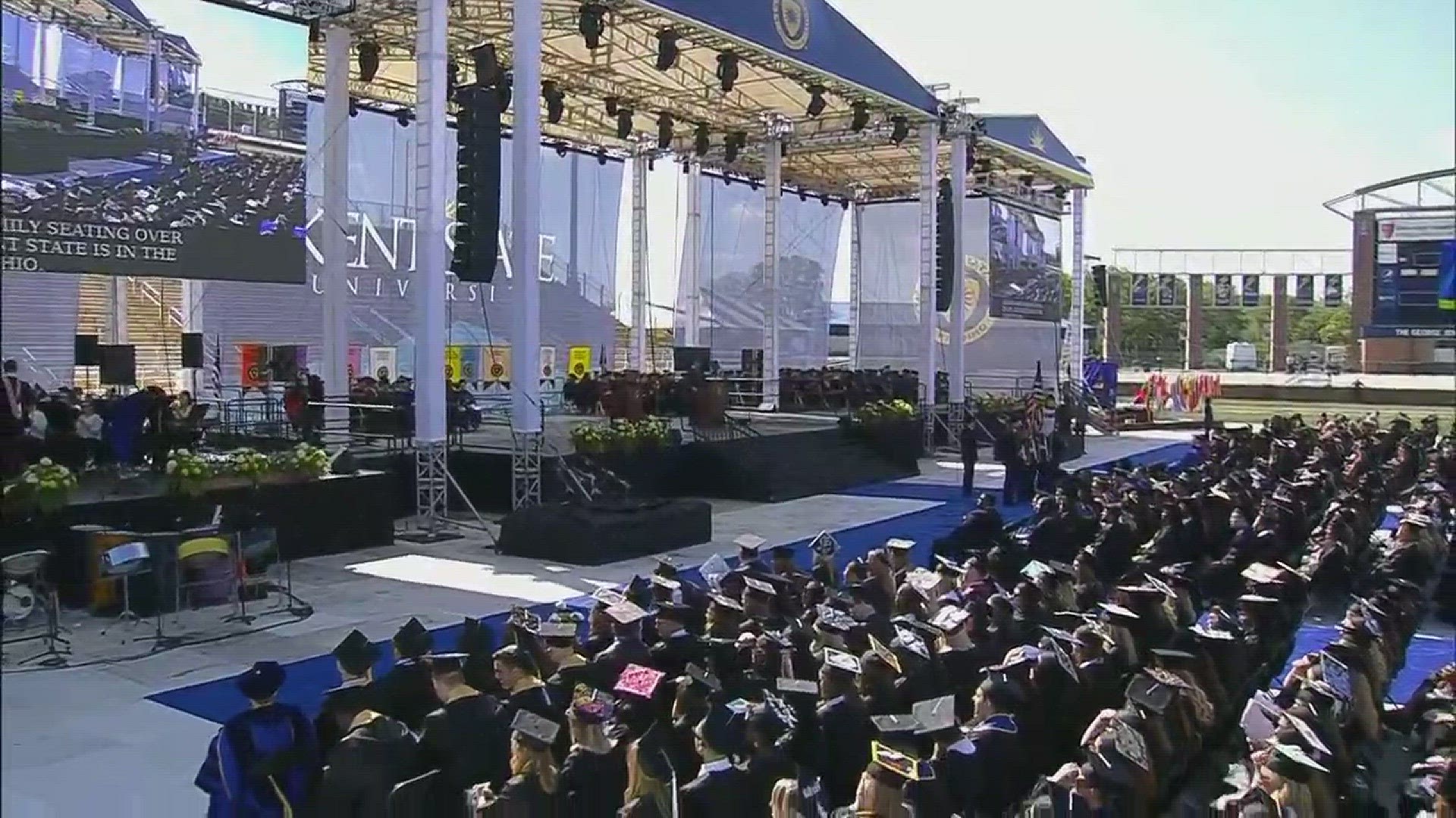 Kent State graduates hear commencement speaker actress Octavia Spencer ...
