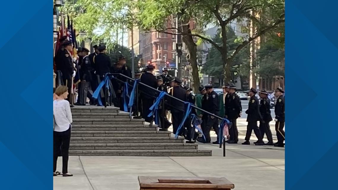 Cleveland officer Jamieson Ritter memorial service: Live video | wkyc.com