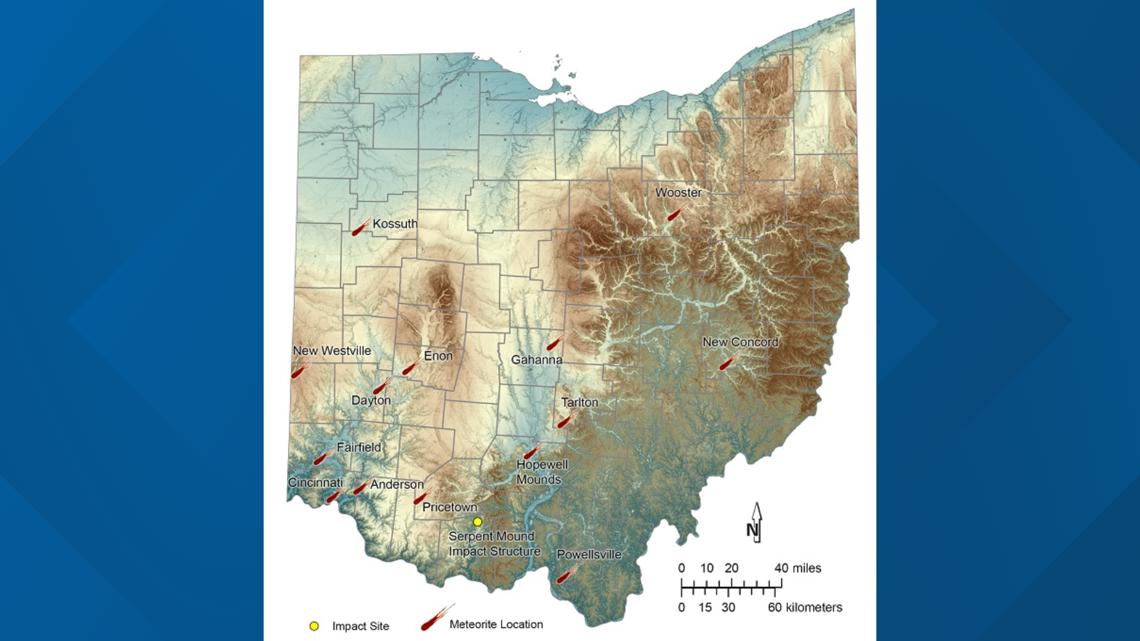 Meteor fragments in Medina County? See the list of 14 places where ...