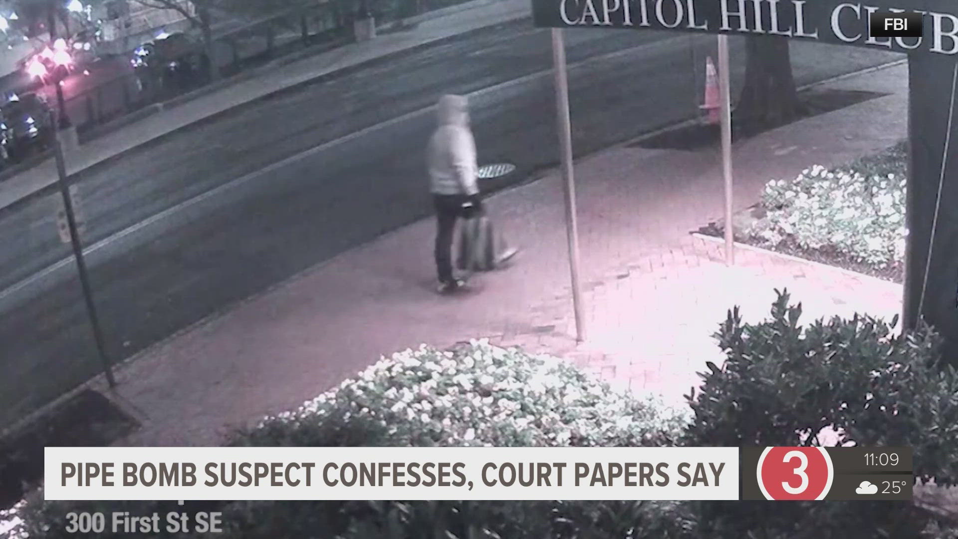 Pipe bomb suspect told FBI he targeted US political parties because ...