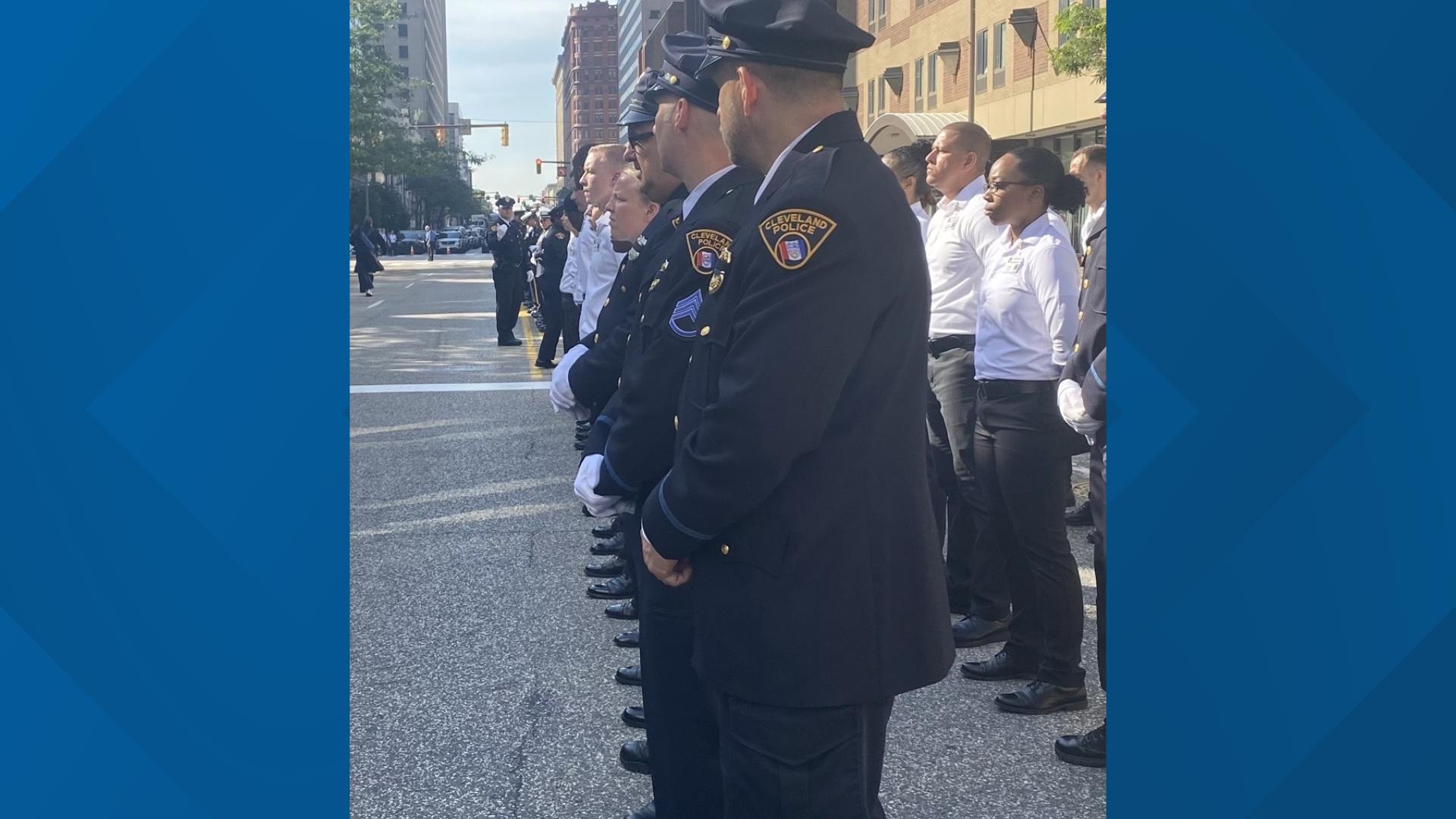 Cleveland officer Jamieson Ritter memorial service: Live video | wkyc.com
