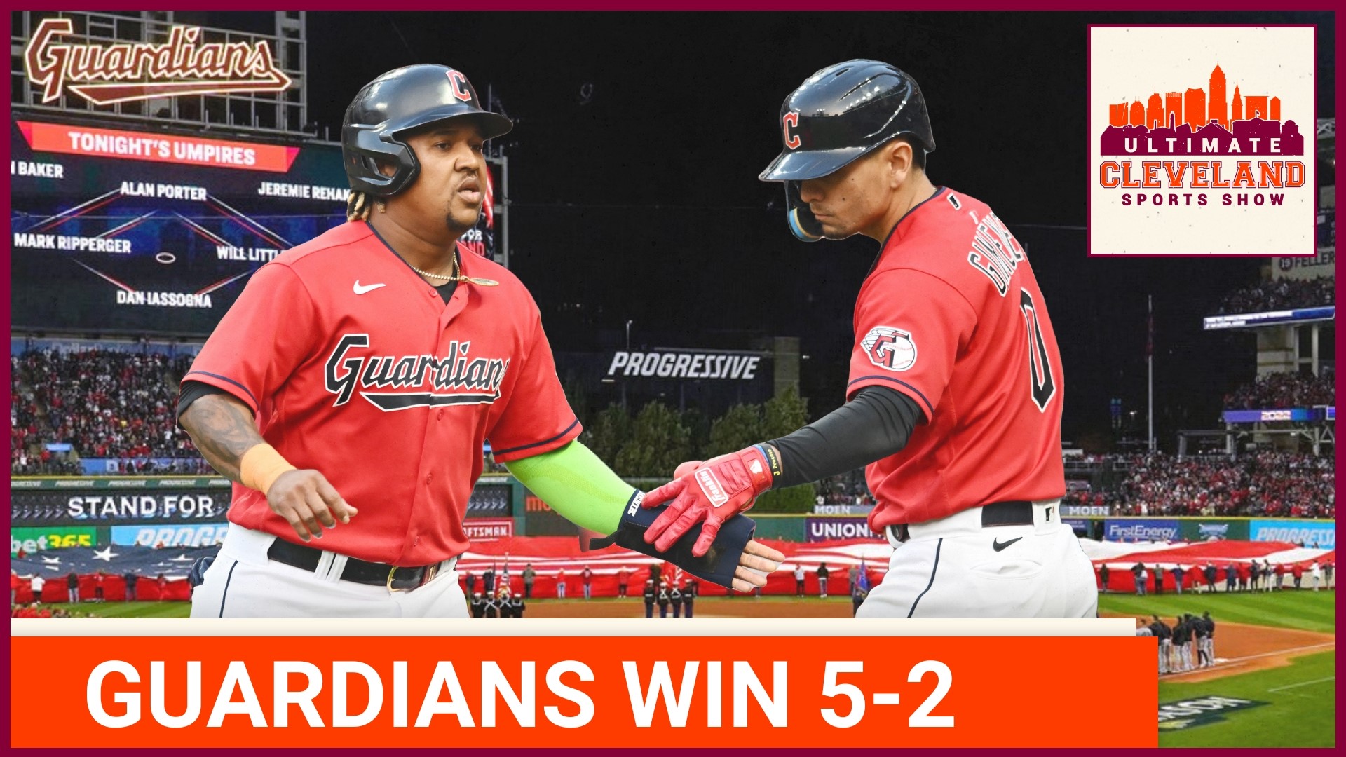 The Cleveland Guardians bats come alive in 5-2 win over the Boston Red ...