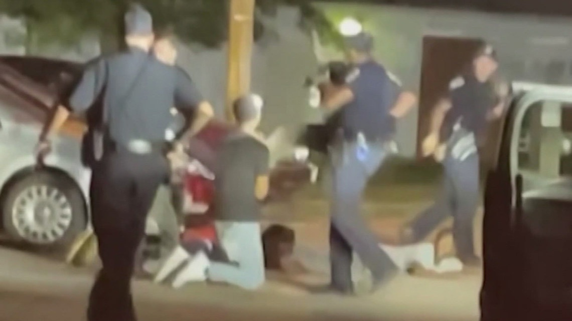 Social Media Video Shows Canton Police Officer Kicking Suspect Wkyc