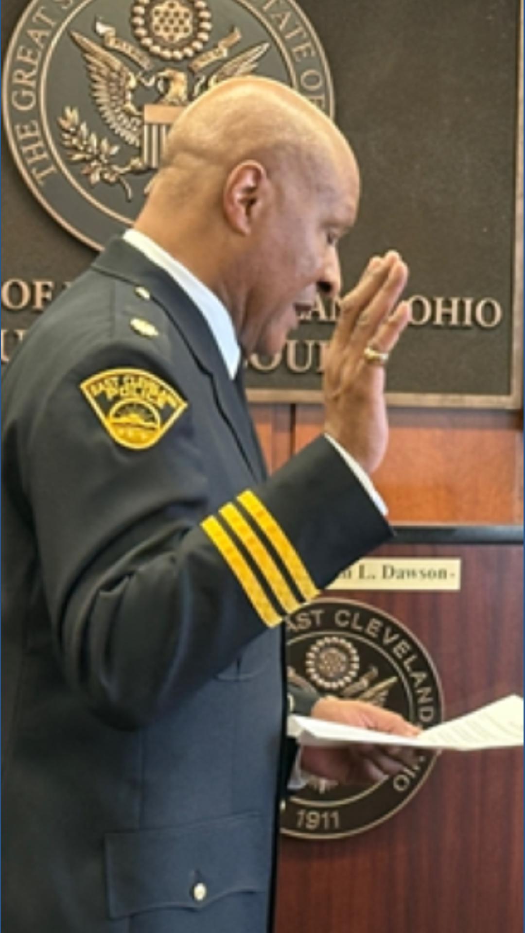 Reginald Holcomb named acting East Cleveland police chief | wkyc.com