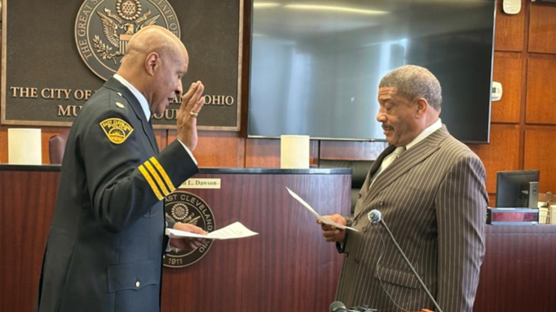 Reginald Holcomb named acting East Cleveland police chief | wkyc.com