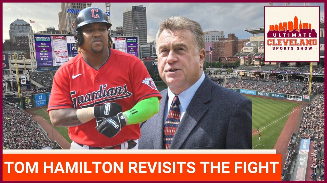 Voice of the Cleveland Guardians Tom Hamilton breaks down his famous ...