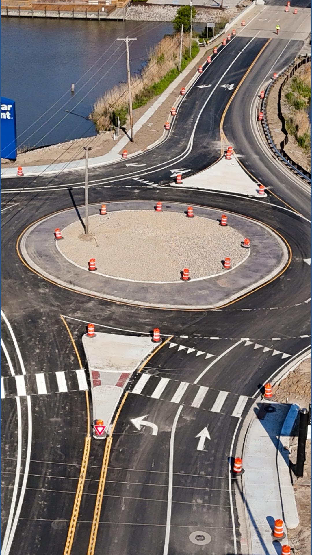 Big changes to Cedar Point traffic: New Cleveland Road roundabout opens ...