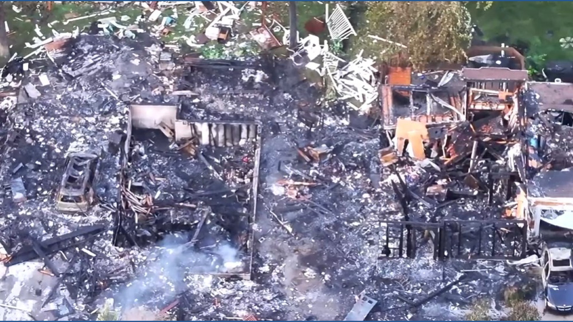 New drone video shows aftermath of gas explosion in Twinsburg Township ...