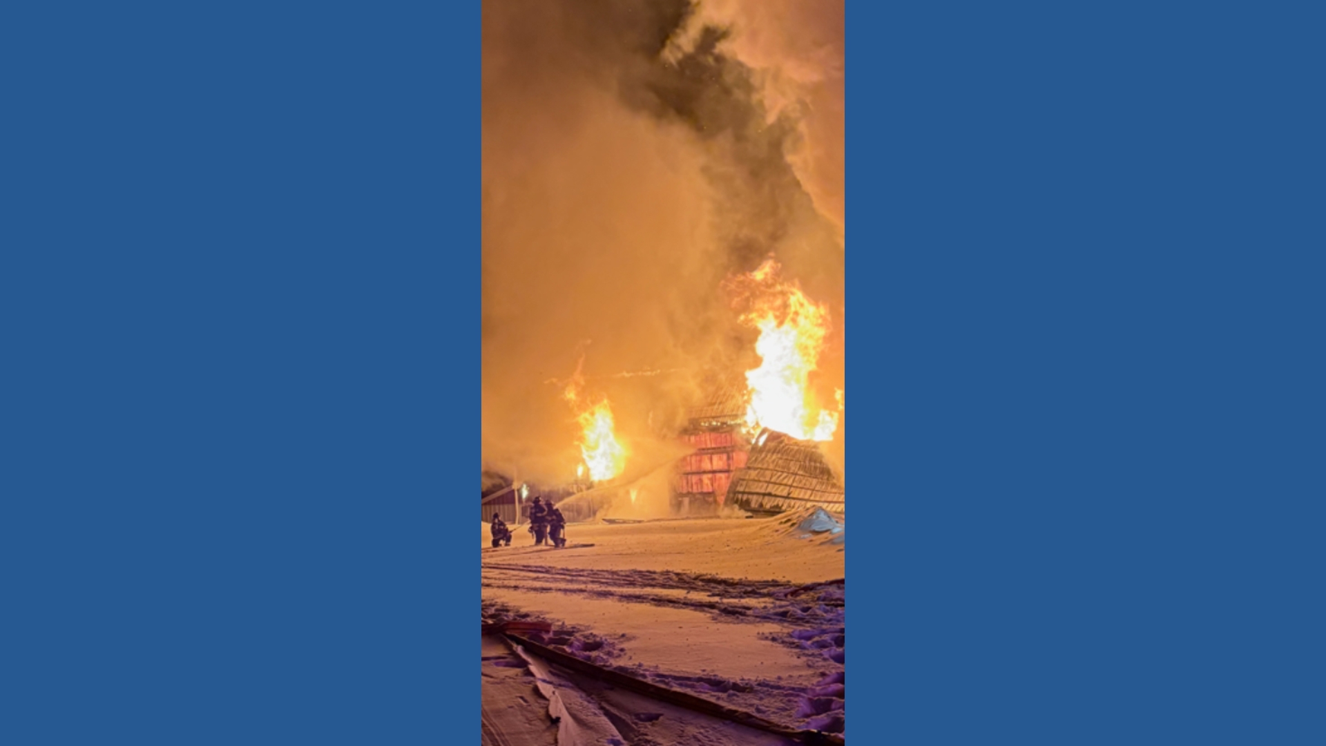 'Lack of sustainable water supply': Geauga County barn burns during ...