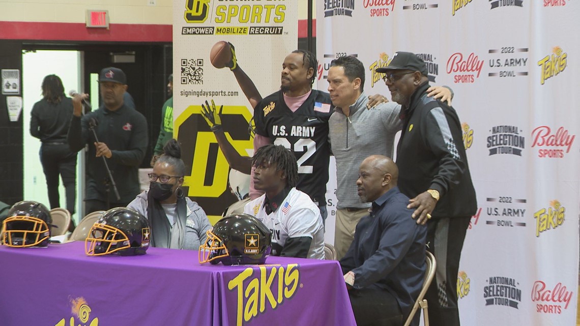 Ohio State commit Arvell Reese receives Army Bowl Game jersey | wkyc.com