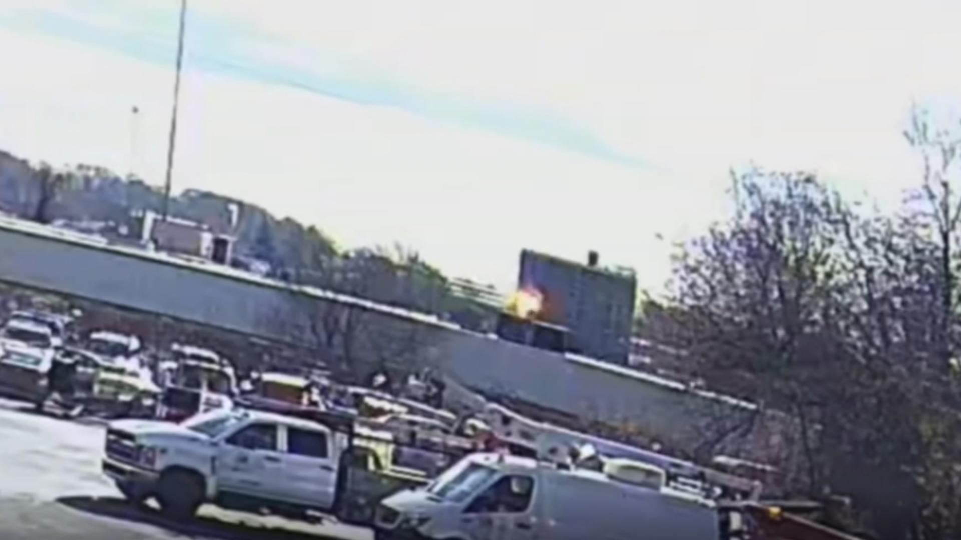 LOOK: Security footage captures explosion at senior living apartment ...