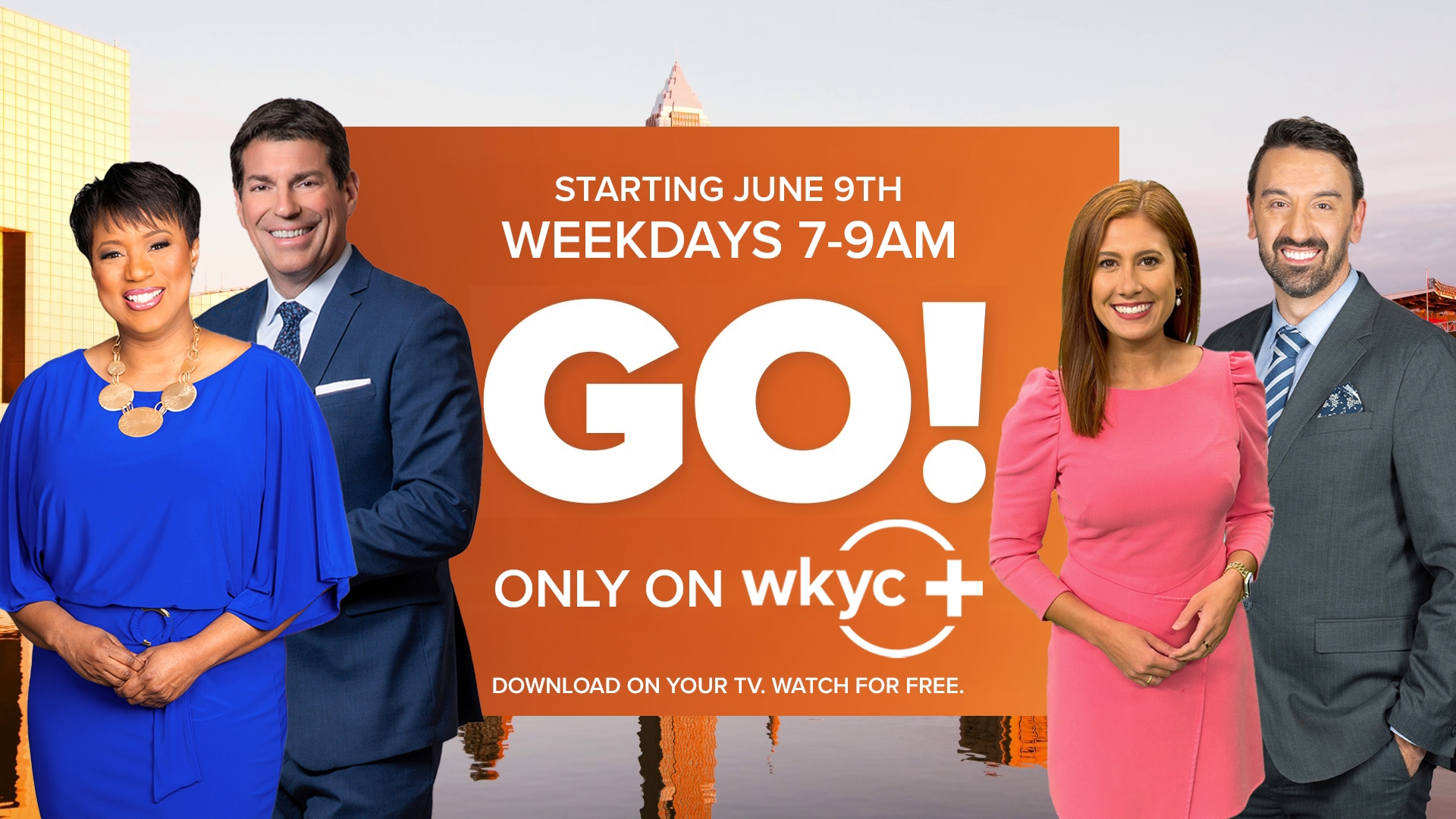 'GO!' morning show expanding on WKYC+ starting June 9 | wkyc.com