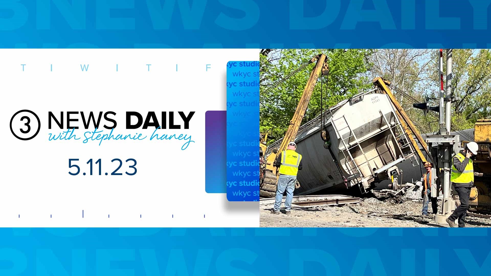 Norfolk Southern train derailed 20 miles from East Palestine | wkyc.com