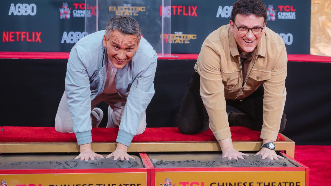Cleveland's Russo Brothers honored at TCL Chinese Theatre handprint ...