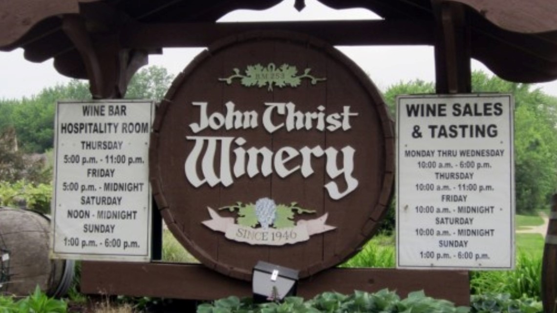 John Christ Winery in Avon Lake will close on Oct. 1 | wkyc.com